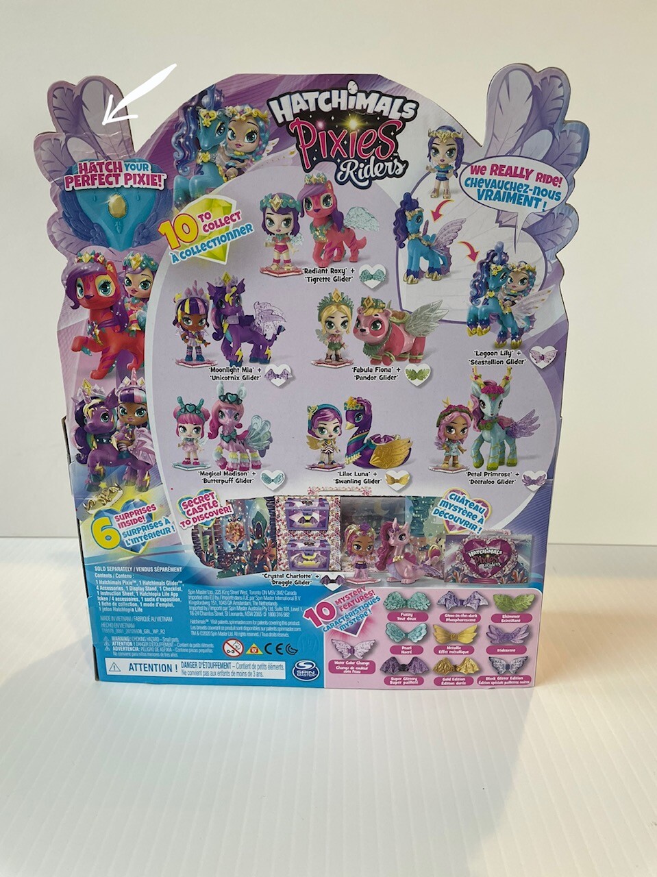Hatchimals Pixies Riders Lagoon Lily Pixie & Seastallion Glider Set Kid ...