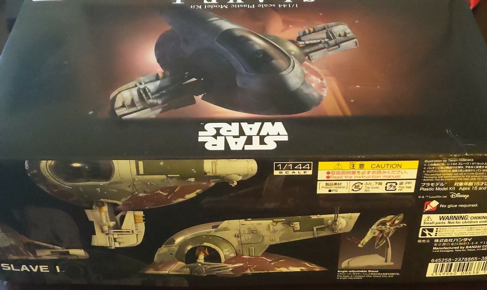 BanDai 1/144 Boba Fett Slave 1 Ship Star Wars Model 4549660006381| eBay