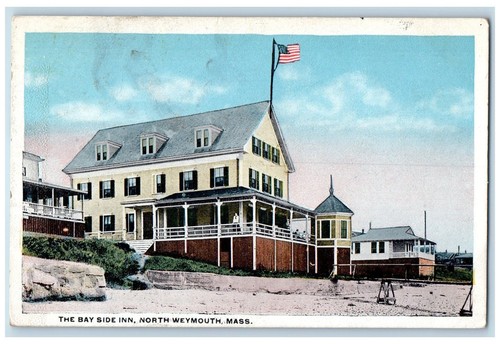 1917 A The Bay Side Inn North Weymouth Massachusetts MA Posted Vintage ...