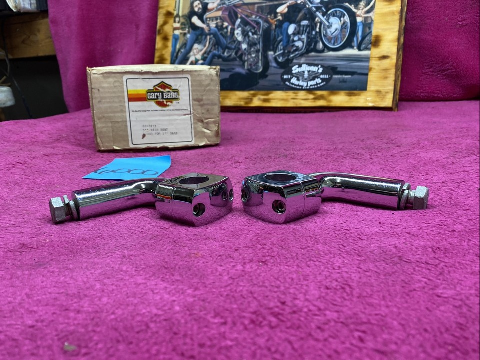 Harley Chopper Vintage Springer Glide Handle Bar Riser Risers Aee Sb&f ...