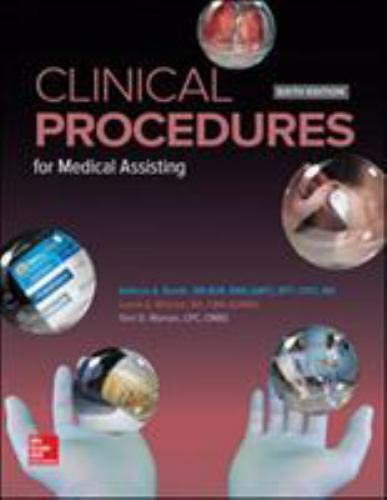 Medical Assisting: Clinical Procedures by Booth, Kathryn A., Whicker BA ...
