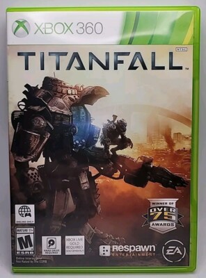 Titanfall Xbox 360 Game disc, cover art, and case No Manual | eBay