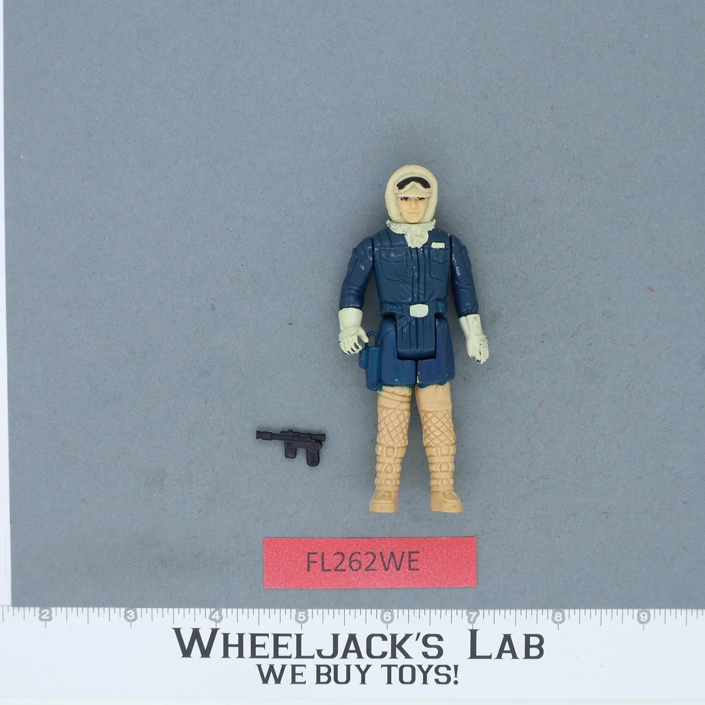 Han Solo Hoth MOLDED LEGS 100% Complete Star Wars ESB 1980 Kenner NO ...