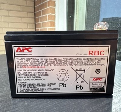 APC Battery UPS RBC17 Replacement For APC Models BE650G1 BE750G BR700G ...