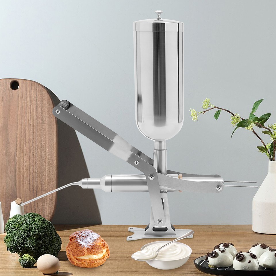 Manual Donut Filler Stainless Steel Latin Fruit Donut Machine 5L ...