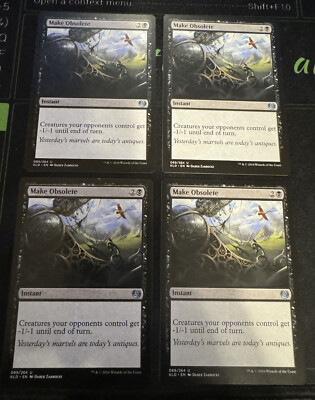 Make Obsolete X4 Kaladesh Magic the Gathering MTG | eBay