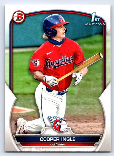 2023 1st Bowman Draft #BD-85 Cooper Ingle Cleveland Guardians Baseball ...