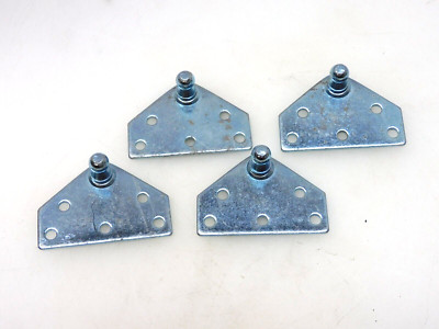 LOT OF 4 NO NAME 10MM BALL STUD FLAT MOUNTING BRACKET FOR GAS SPRING ...