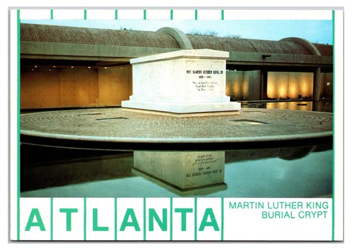 1990s- Martin Luther King Jr Memorial- Atlanta, Georgia Postcard ...