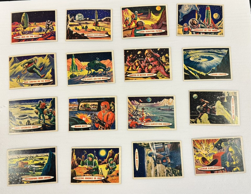 1957 Topps Space Cards Complete Set EX.-NM. Very Gradable Cards | eBay