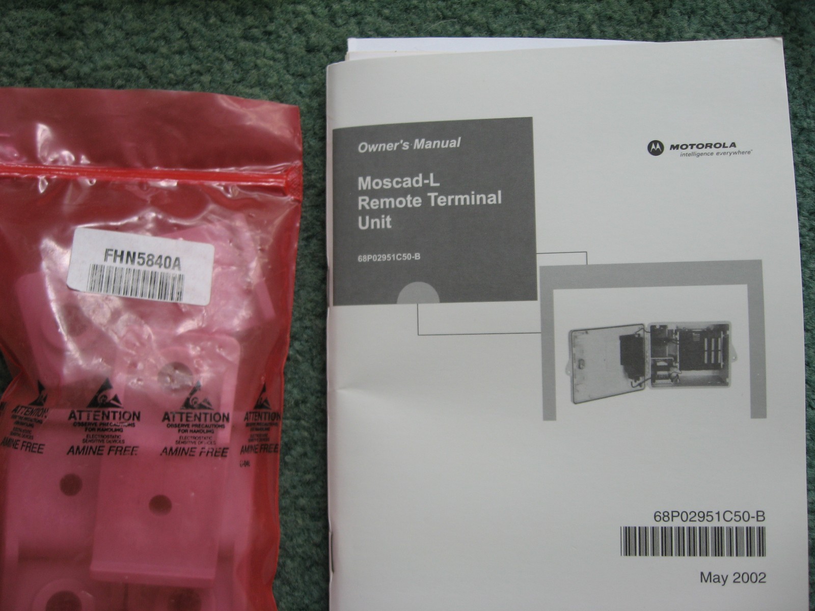 Motorola Radio Monitoring System MOSCAD-L Enclosure w PSU BackPlane ...