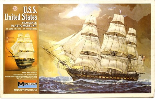 Monogram 1/120, USS United States | eBay