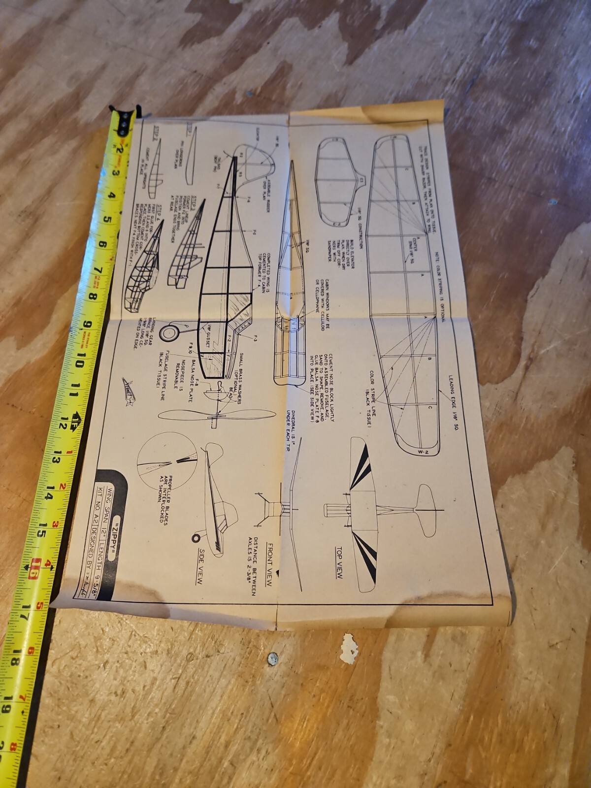 Lot Of 14 Vintage Comet, Cleveland, Berkeley Model Airplane Plans, 3 ...
