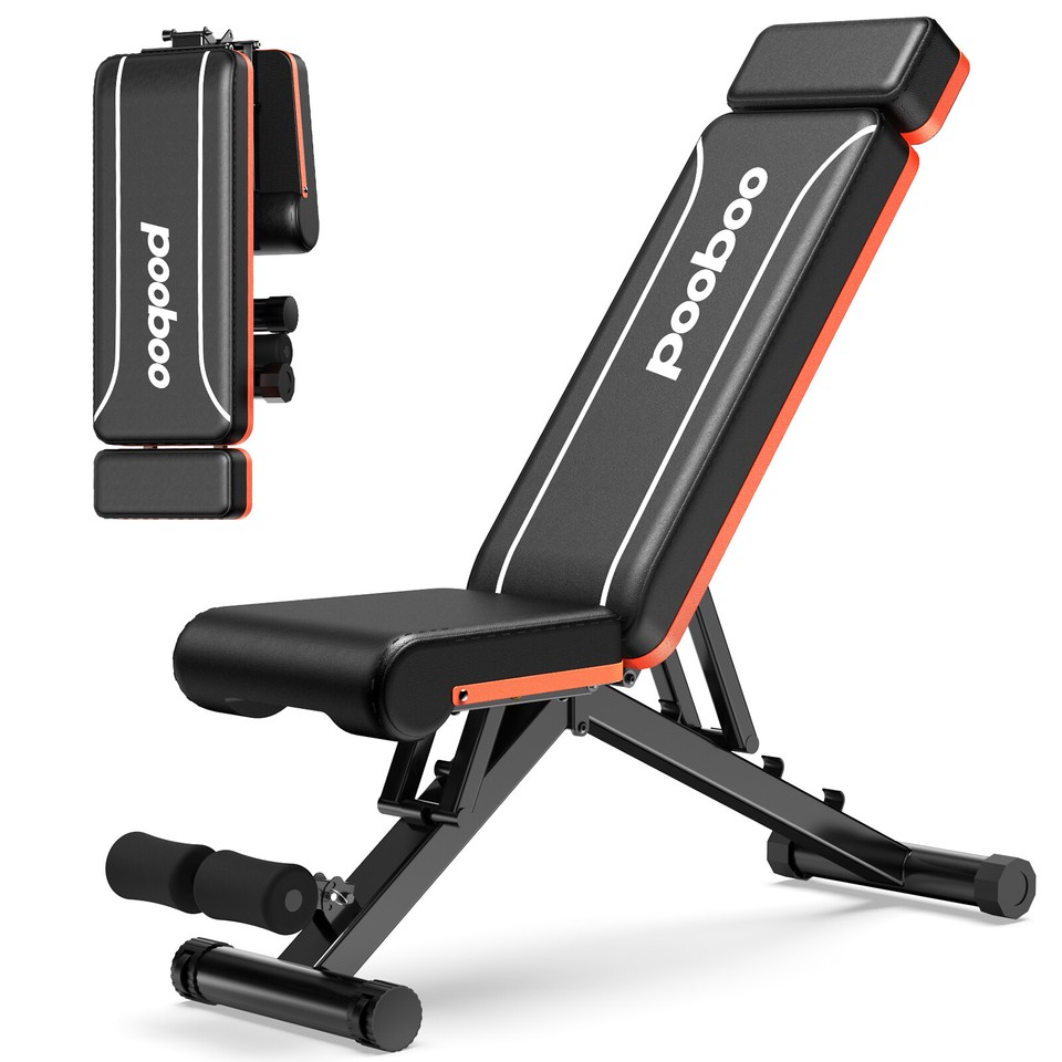 Indoor Adjustable Weight Bench Incline Bench Decline Full Body Workout ...