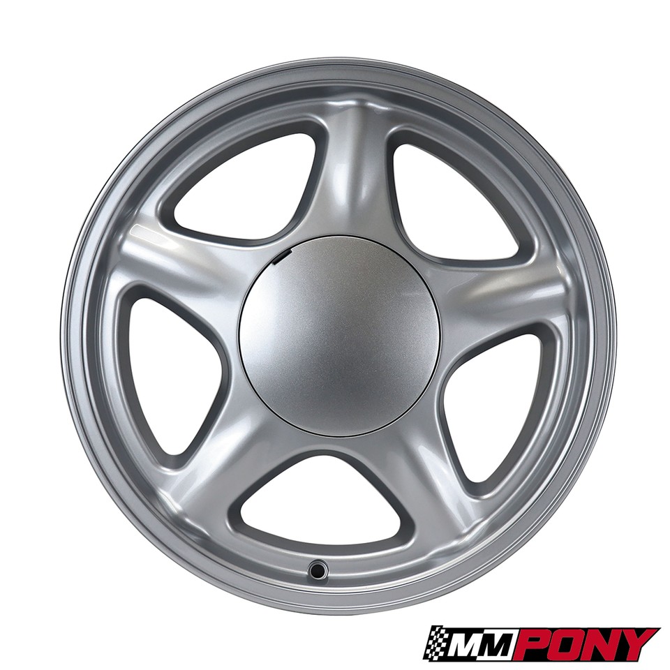 CA 1979-1993 17X8 Silver 4 Lug Pony Wheel | eBay