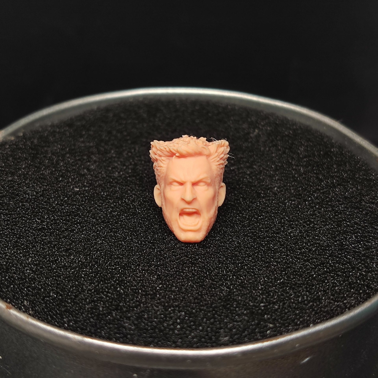 1/18 Wolverine Hugh Jackman Roaring Head Sculpt For 3.75" Male Figure ...