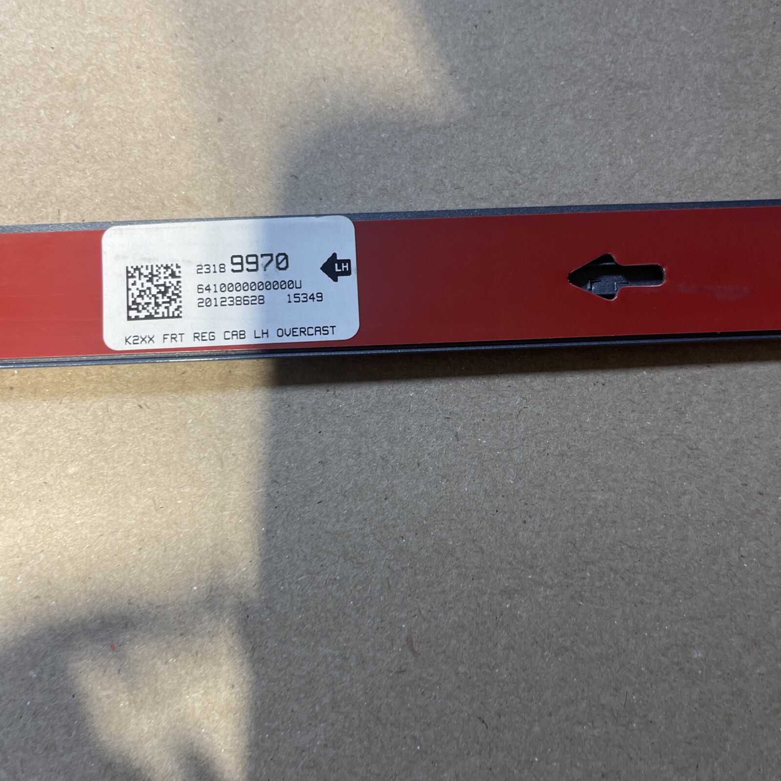 22775440 Door Molding Front LH 2015-18 Silverado Sierra Extended/Crew ...