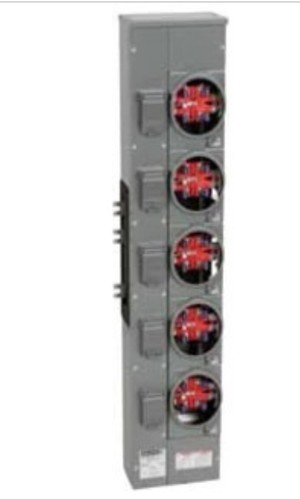 (lot Of 2) SQUARE D EZMR115125 Meter Stack 125 Amp Ringless 1PH 5 ...
