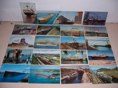 1950s-70s VTG CARGO FREIGHTER SHIP PHOTO POSTCARD LOT of 20 DIFF. #2 | eBay