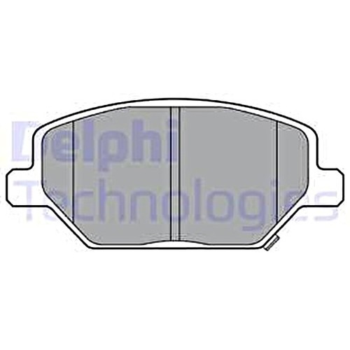 DELPHI Disc Brake Pad Set For OPEL VAUXHALL Insignia B Country Tourer ...