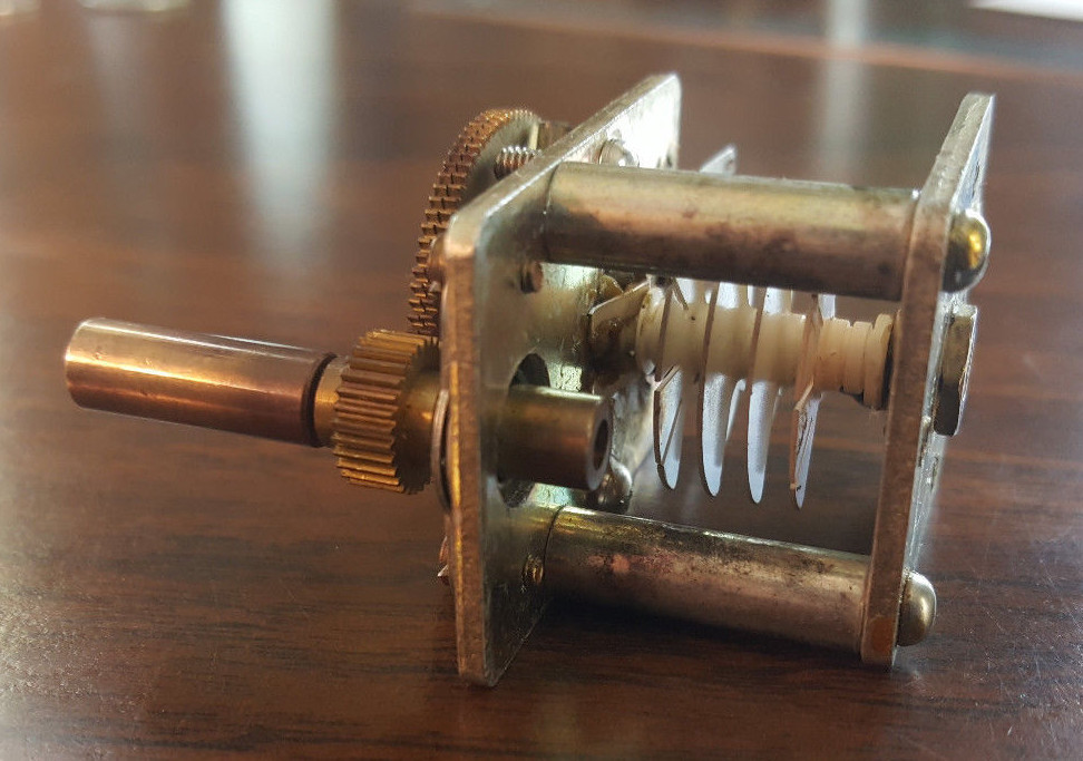 Variable Capacitor 6-12 pF -Vernier- gear drive-fine tuning - NOS -Made ...