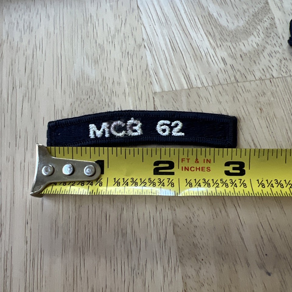 Naval Mobile Construction Battalion (NMCB) 62 Patch | eBay