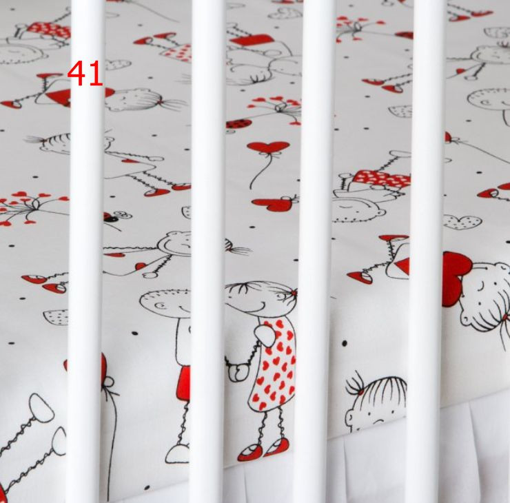 100% COTTON COT BED FITTED SHEET 70x140 COVER PRINTED PATTERNED COLOUR ...