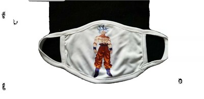 Dragon ball z Goku New Face Mask Polyester Material Reusable Washable ...