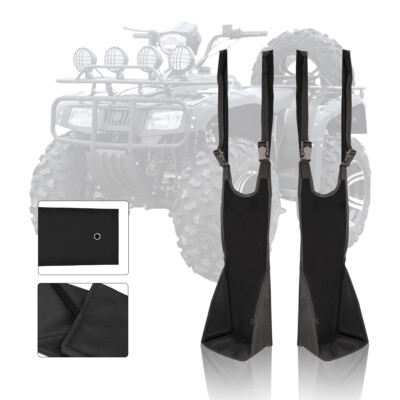 1 Pair ATV Footrest Rear Passenger Adjustable Foot Pegs for Polaris 400 ...