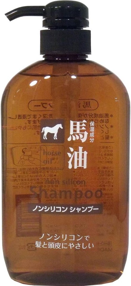 Kumano Horse Oil Shampoo Non Silicon 600ml Set of 6 NEW | eBay