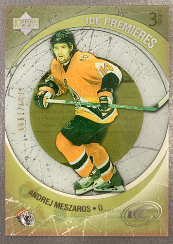ANDREJ MESZAROS 2005-06 UPPER DECK ICE PREMIERES ROOKIE 1189/1999 | eBay