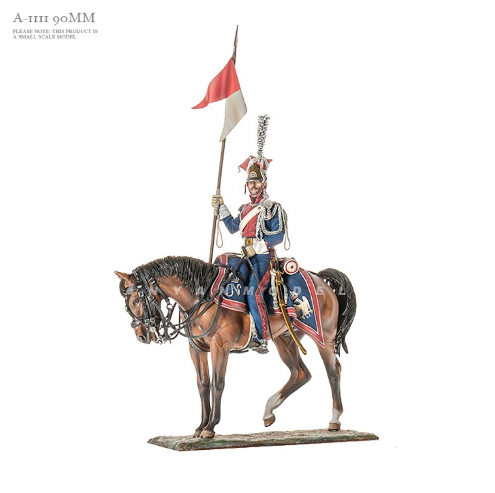90mm Resin Figures Model European Royal lancer Unassembled Unpainted | eBay