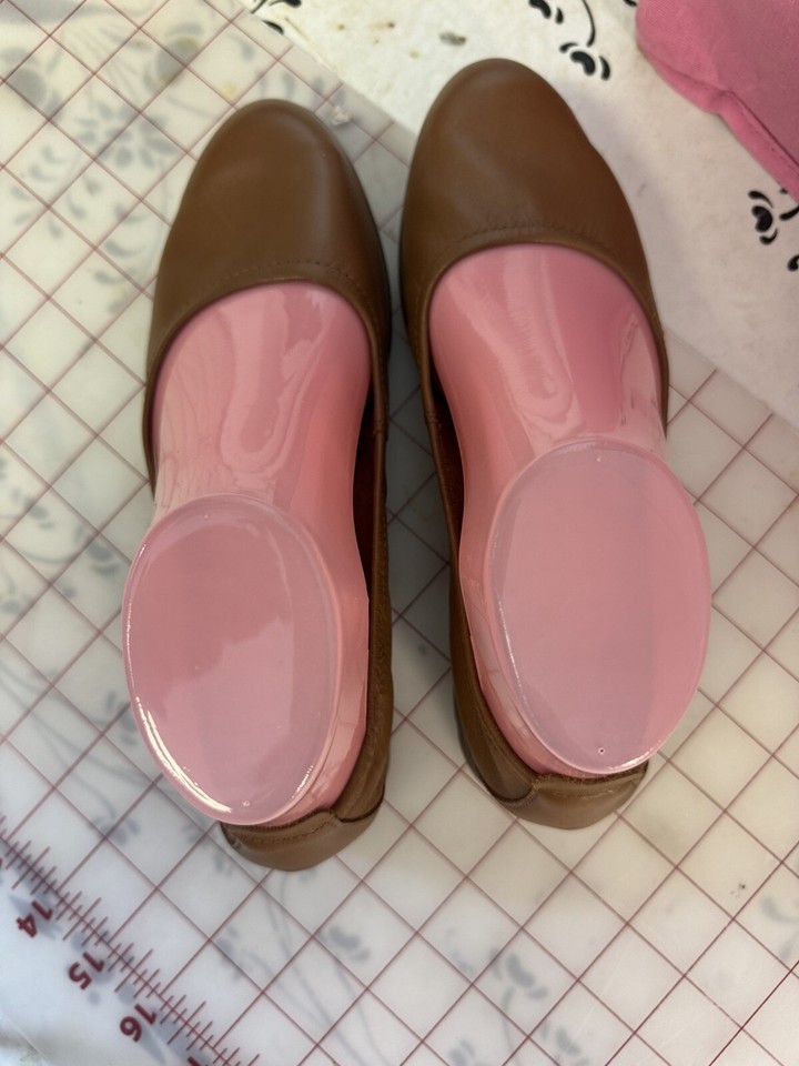 Clarks Grace Piper Tan Leather Classic Shoe Pre-Owned Size 7 Perfect ...