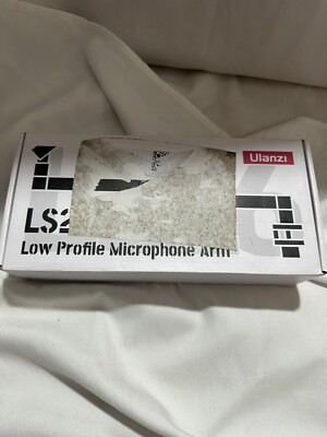 ULANZI LS26 Low Profile Mic Arm Aluminum Mic Arm Desk Mount 360 ...