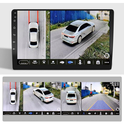 Car 720P/1080P 360 degree View System Panoramic View Parking Camera ...