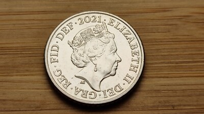 2021 5p - Royal Shield - 5 pence - Circulated coin / Elizabeth II - VGC ...