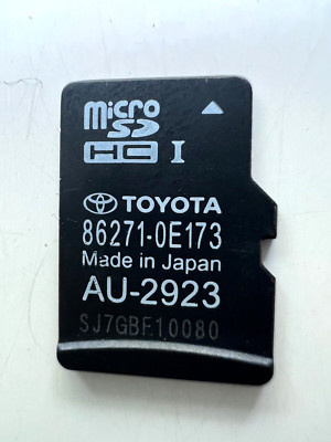 2018 TOYOTA RAV4, AUSTRALIA MICRO GPS/NAV SD MAP CARD,86271-0E173/AU ...