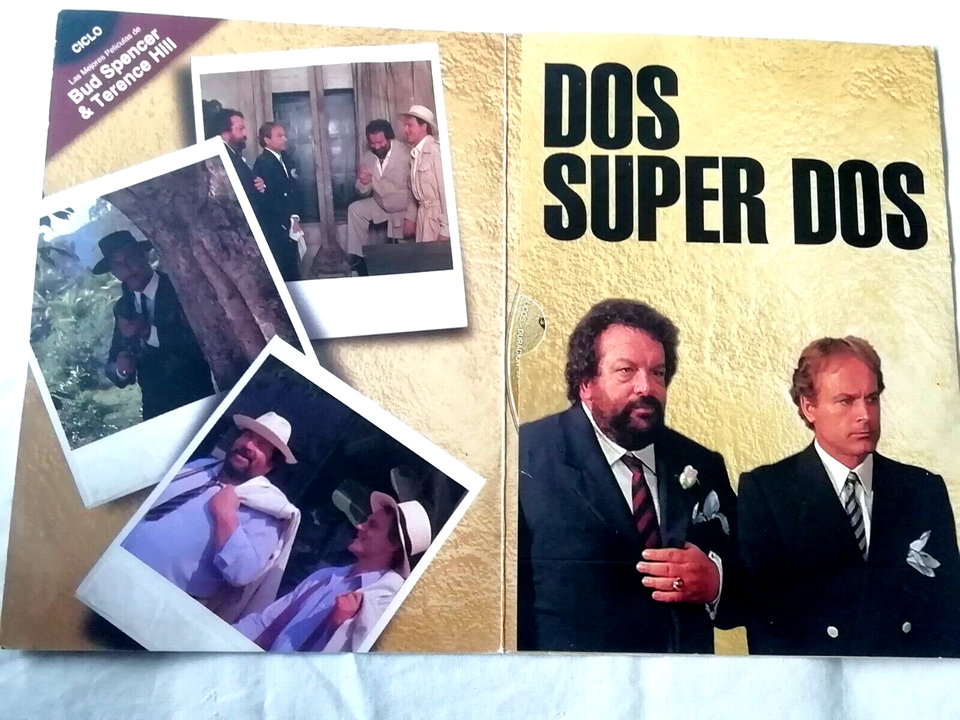 Two Super Two- Bud Spencer Terence Hill DVD Cardboard PAL SPANISH ...