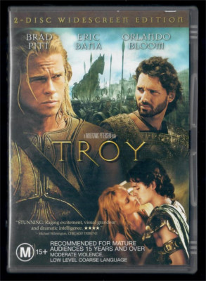 Troy (DVD, 2004) ,Brad Pitt | eBay Australia