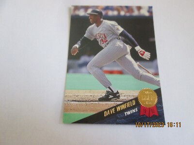 DAVE WINFIELD TWINS 1993 LEAF BASE CARD #423 | eBay