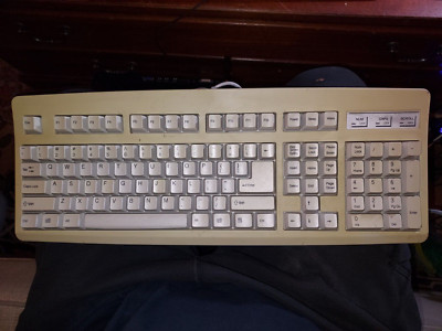 MODEL K289 KEYBOARD, USB, BEIGE.CLEANED AND TESTED. | eBay