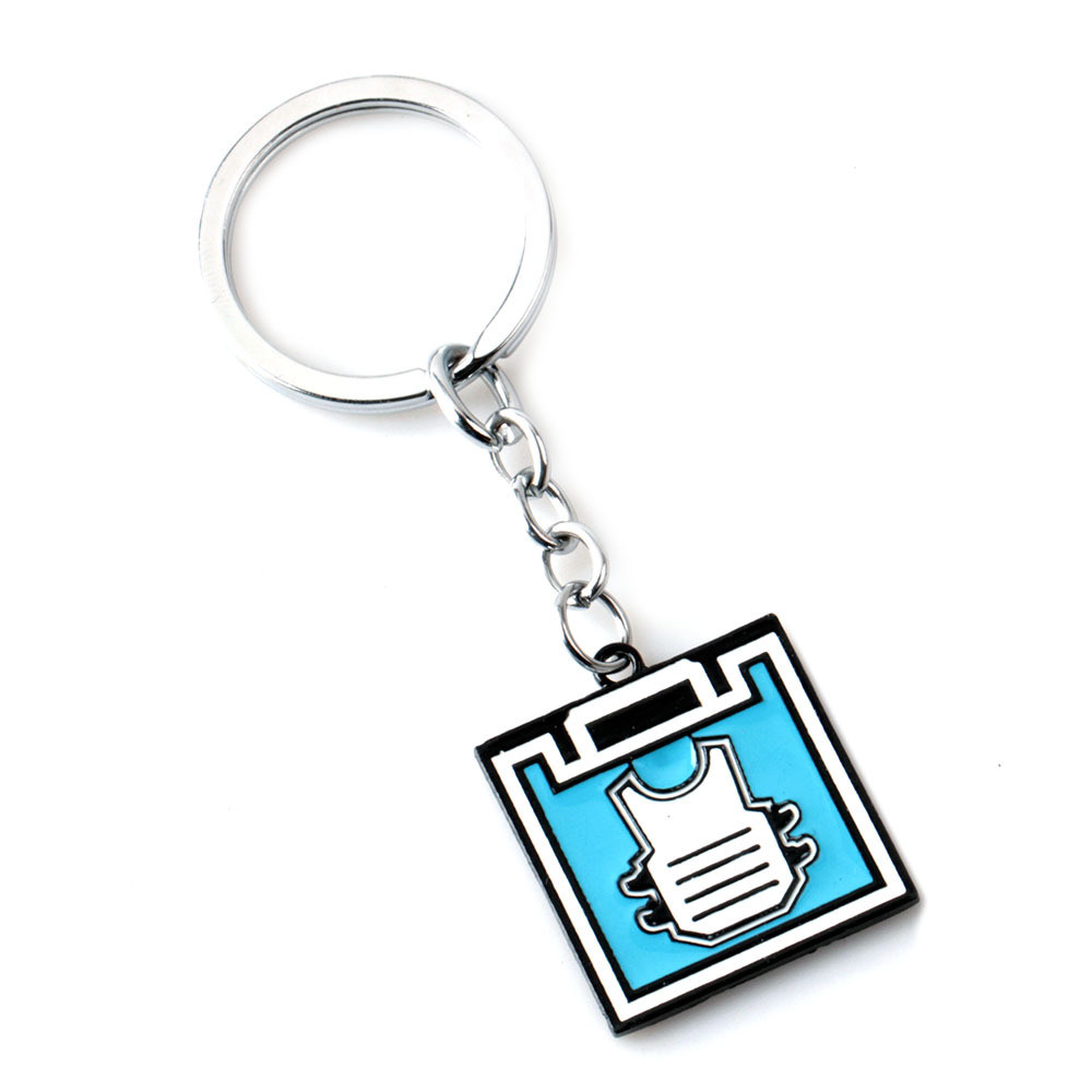 Rainbow Six Keychain Siege 6 Alloy Holder Fashion Car Chaveiro Game ...