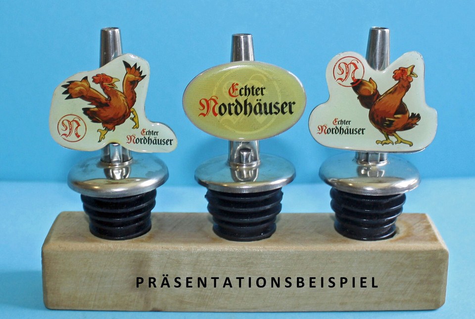 Metal Pourer Genuine Nordhäuser / 3 Metal Pourer / Verseur / Bouchon ...