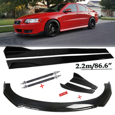 For Volvo S40 S60 S70 S80 Front Bumper Lip Spoiler Side Skirts Rear Lip ...