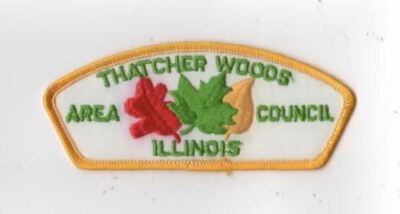 Thatcher Woods Area Council Illinois YEL Bdr. [CHI-1040] | eBay