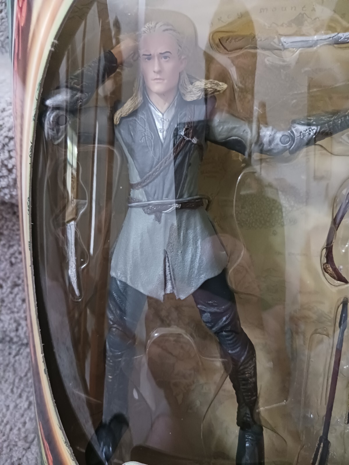 The Lord of the Rings The Fellowship of the Ring LEGOLAS Action Figure ...