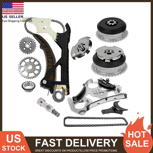 Timing Chain Kit Oil Pump Camshaft VVT Gears For BMW 330 335 X3 X5 N51 ...