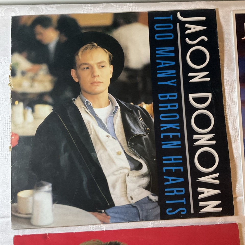 4 x - Jason Donovan - Bundle - Lp / Maxi Sammlungsauflösung Vinyl ...