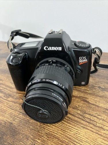 Canon EOS Rebel II 35mm SLR Film Camera w/ Canon Zoom Lens 35-80mm No ...