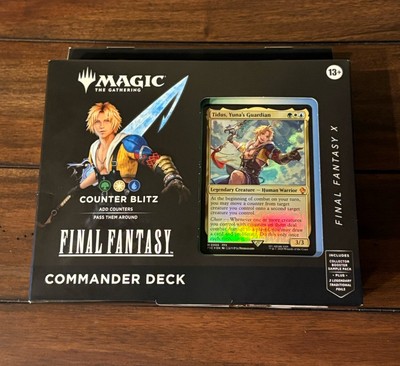 Magic: The Gathering Commander Deck Counter Blitz, Tidus Deck | eBay